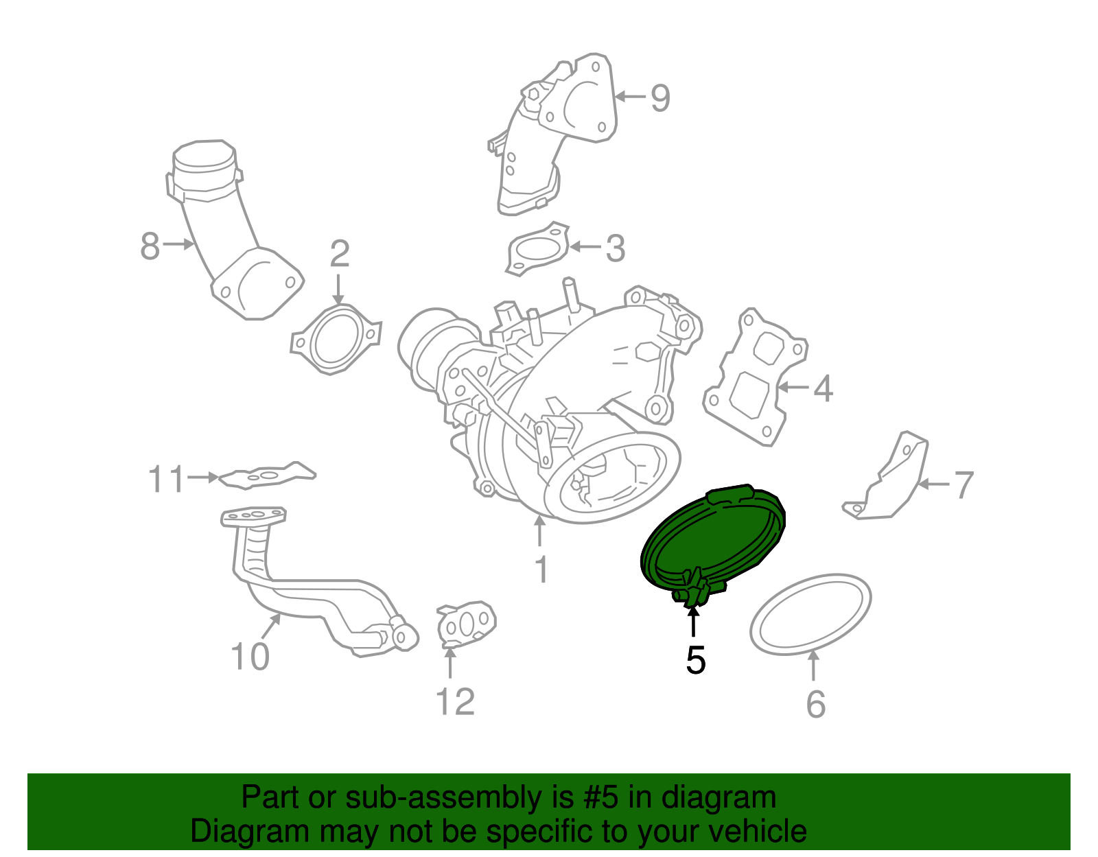 17452-36010 - Exhaust Clamp - 2015-2019 Lexus | My L Parts