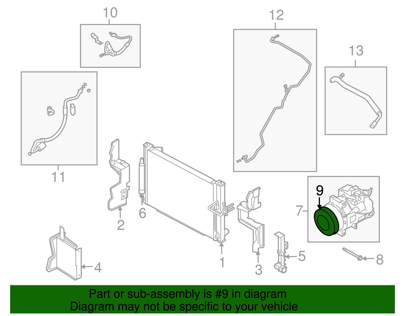 2009-2019 Infiniti Clutch & Pulley 92660-1CB0A | INFINITI OF WEST CHESTER