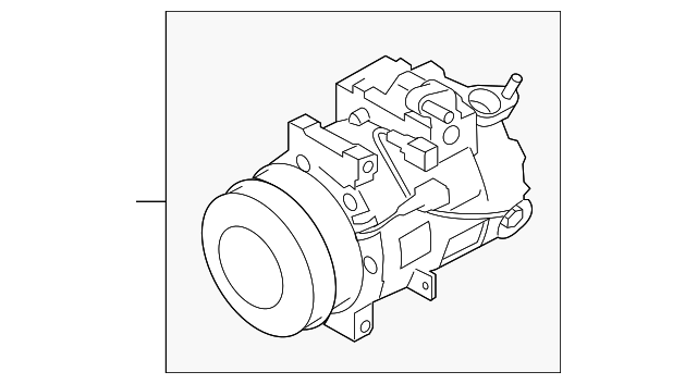 2008-2019 Infiniti Compressor Assembly 92600-1CB2A | Faulkner Infiniti ...
