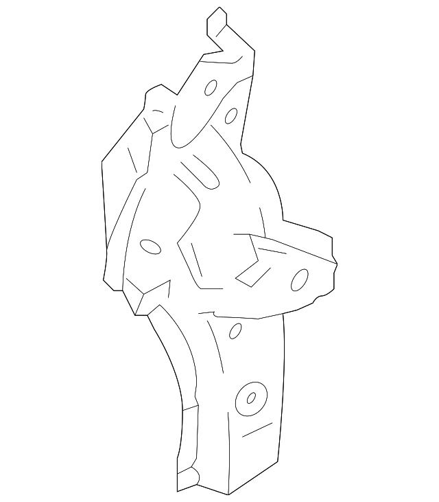 41007431557 - 2018-2019 BMW 640i xDrive Gran Turismo Panel Reinforced ...