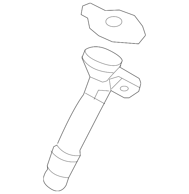 2013-2020 Nissan 370Z Filler Tube 28915-3GY0A | TascaParts.com