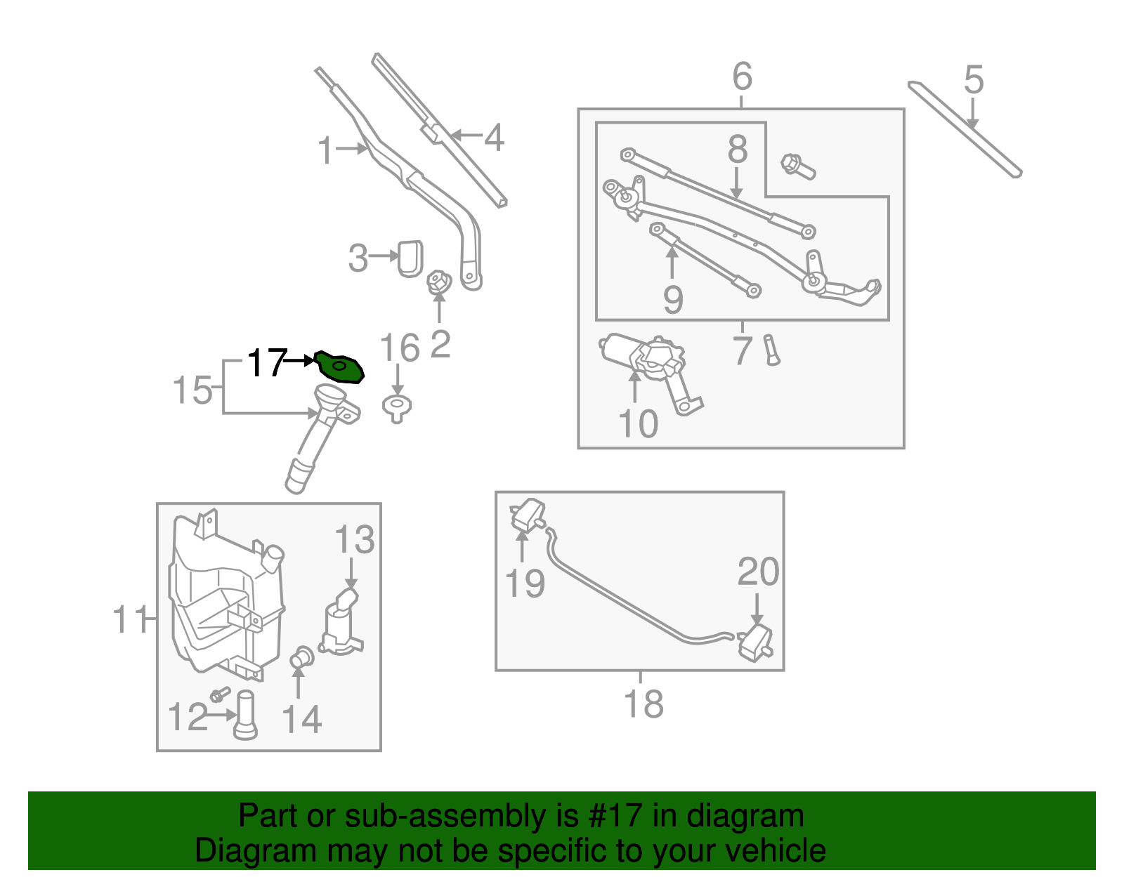 2009-2020 Nissan Reservoir Cap 28913-JK60A | Hoffman Nissan Parts