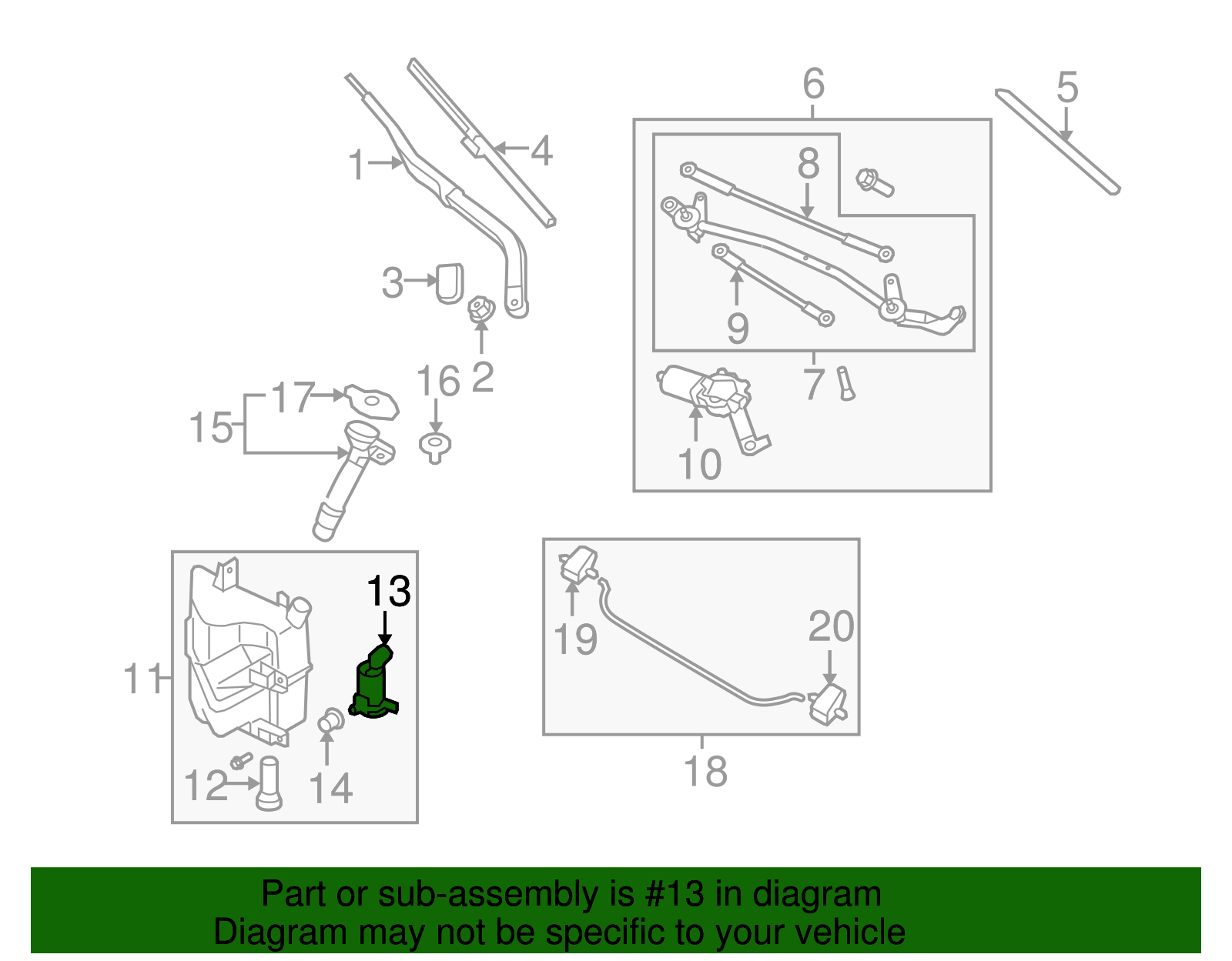 1993-2025 Nissan Sensor 28911-1E400 | Nissan Parts Plus