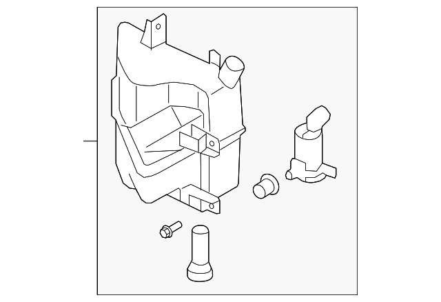 2012-2020 Nissan 370Z Washer Reservoir 28910-1NL0A | TascaParts.com