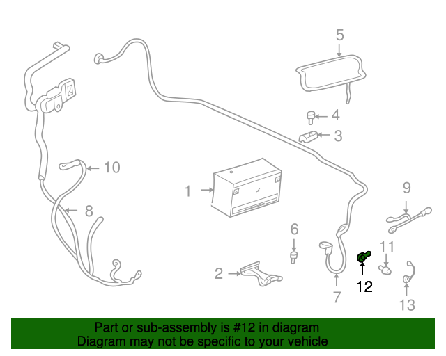 12160209 Cover - New OEM Part From GM Parts Direct | GM Parts Store