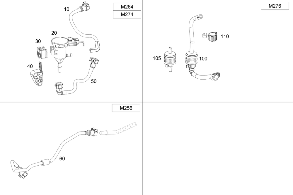 205-470-40-00 - Activated Charcoal Filter 2008-2025 Mercedes-Benz ...