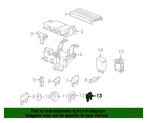 F5TZ-14A604-A - Multi-Purpose Diode 2003-2019 Ford | Ford Parts Direct