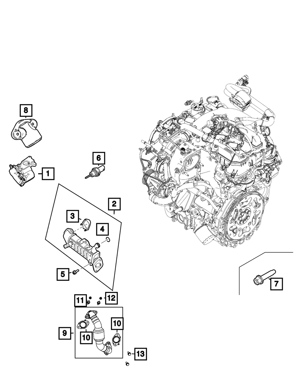 2018-2025 Mopar Seal 5281495AC | Miracle Mopar