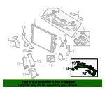 2013-2021 Jaguar Engine Coolant Outlet Flange AJ814053 | OEM Parts Online