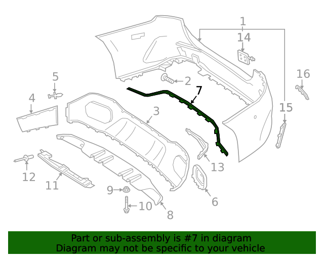 177-885-56-01 - Molding 2019-2022 Mercedes-Benz | Mercedes-Benz USA Parts
