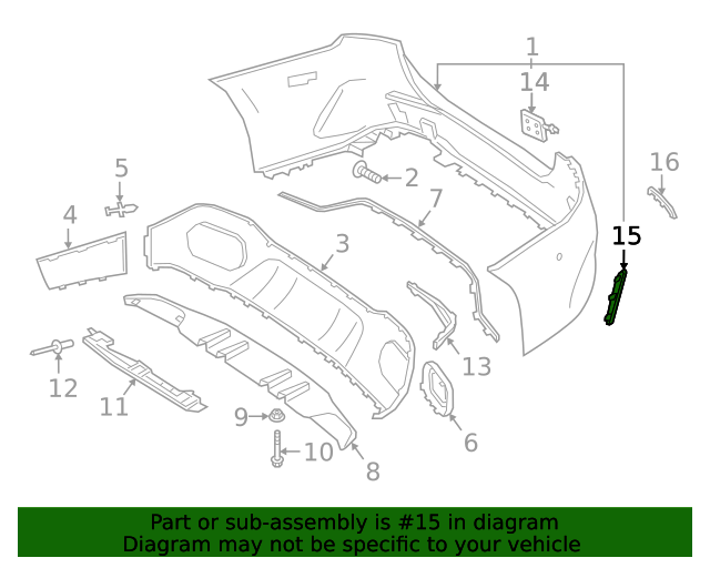 177-885-28-01 - Bumper Trim 2019-2022 Mercedes-Benz | AutoNationParts.com
