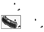 86350-D9010 - Grille Assembly 2017-2019 Kia Sportage | Kia.Parts Store