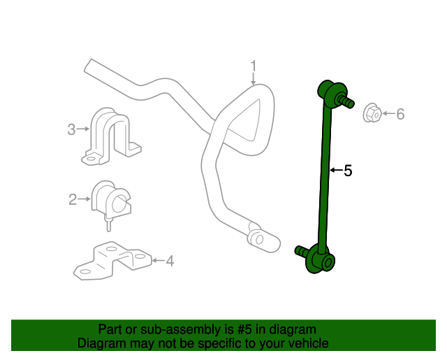 2011-2020 Toyota Sienna Link Assembly 48820-08030 | Toyota Parts Center