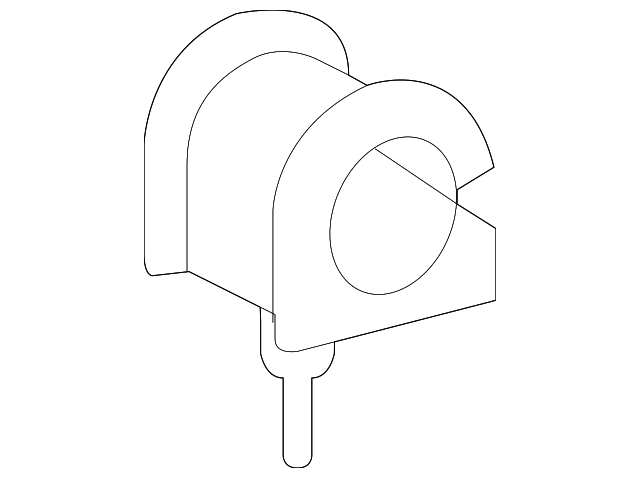 2004-2020 Toyota Suspension Stabilizer Bar Bushing (Front) 48815-AE030 ...