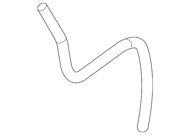 2005-2019 Nissan Upper Hose 21633-EA500 | TascaParts.com