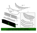 23278689 - Front Bumper Shutter 2016-2023 GM | GMPartsNow