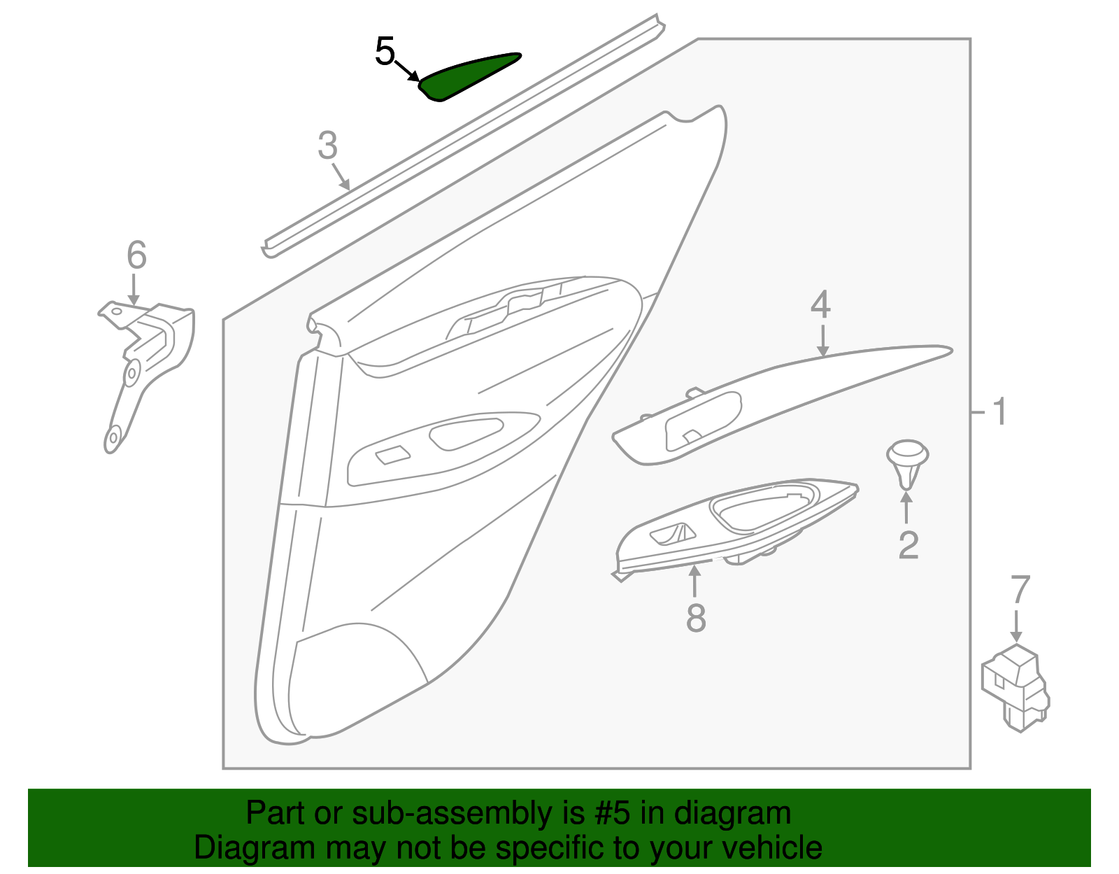2008-2017 Infiniti Pull Handle 80951-1BA1A | INFINITI OF WEST CHESTER