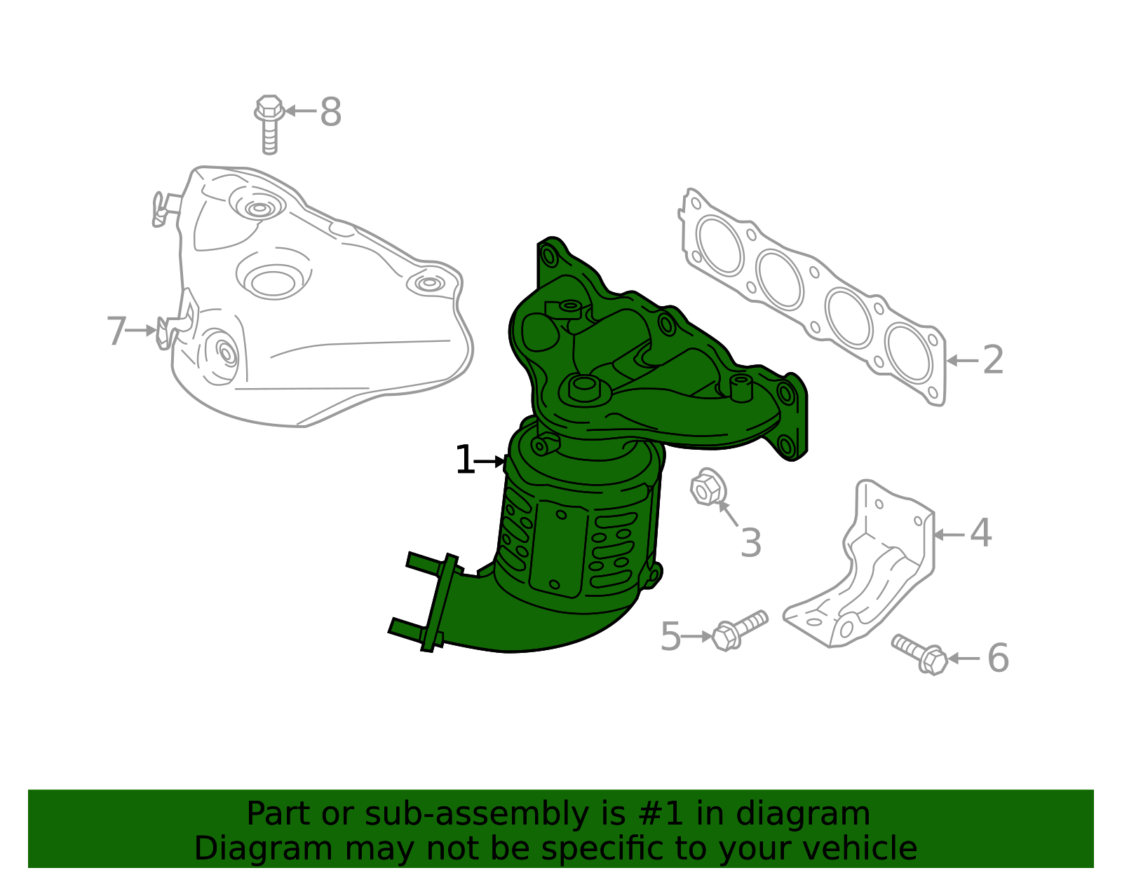 2018-2021 Hyundai Exhaust Manifold 28510-2GBA0 | Retail Performance ...