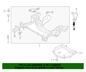 2016-2020 Mazda MX-5 Miata Rear Bracket Bolt 9YA0-2A-255 | TascaParts.com