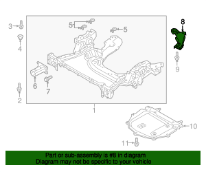 2016-2024 Mazda MX-5 Miata Rear Bracket N243-34-62YA | OEM Parts Online