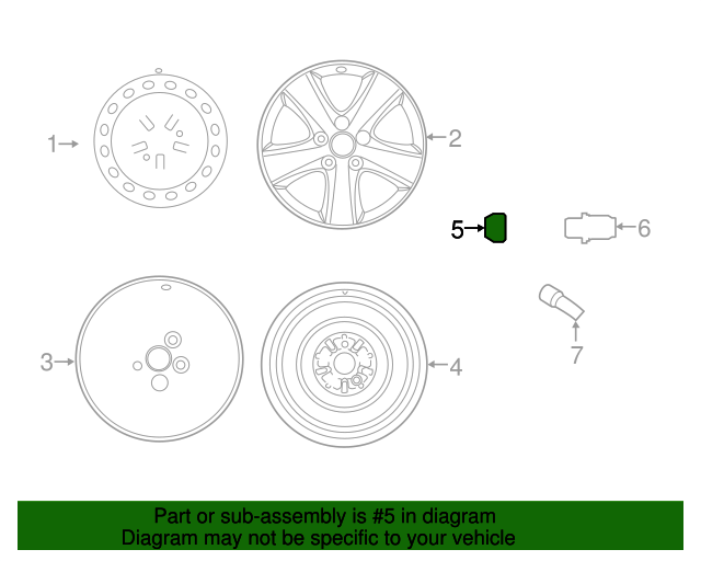 1991-2024 Toyota Wheel Nut 90942-A1002 | Toyota Parts Center
