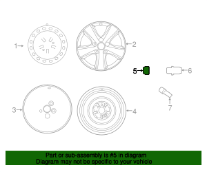 1991-2025 Toyota Wheel Nut 90942-A1002 | Toyota Parts Center