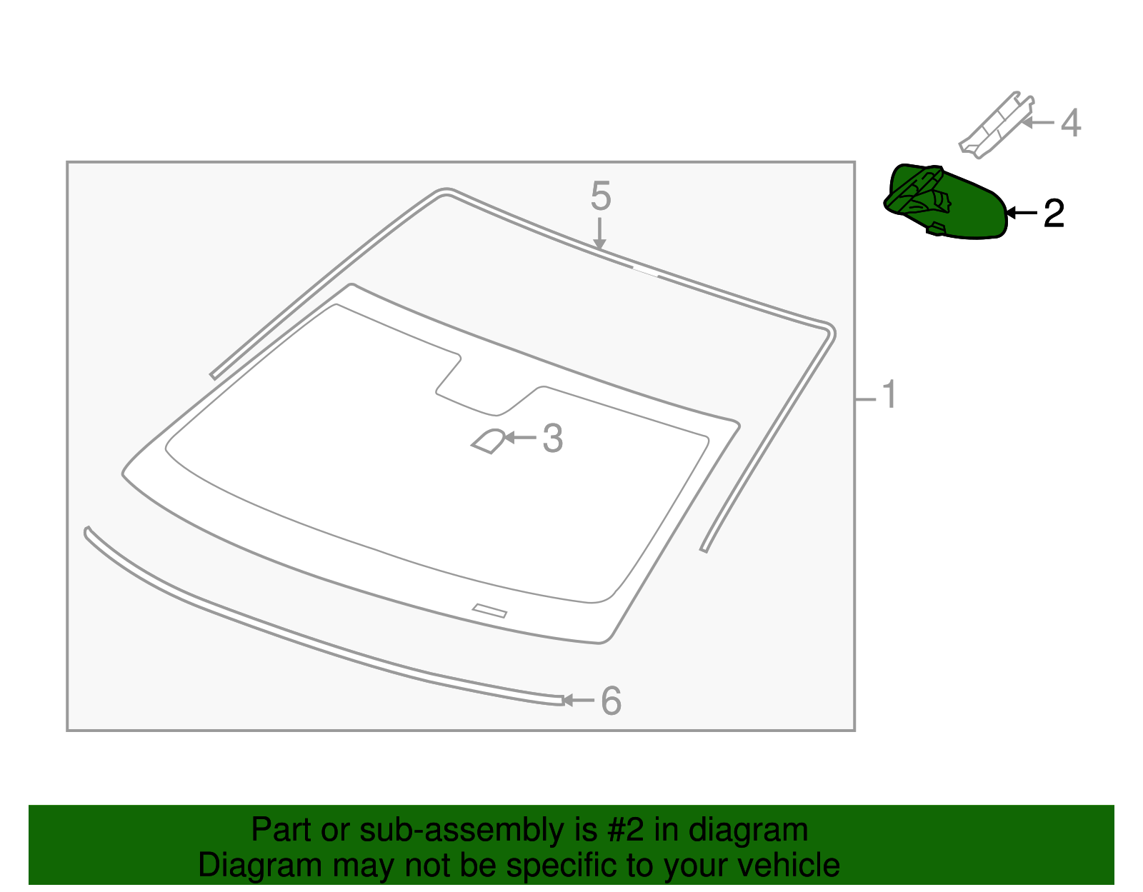 OEM GM Mirror For 2013-2025 GM - Part No. 13540314 | Karl Kustoms OEM Parts