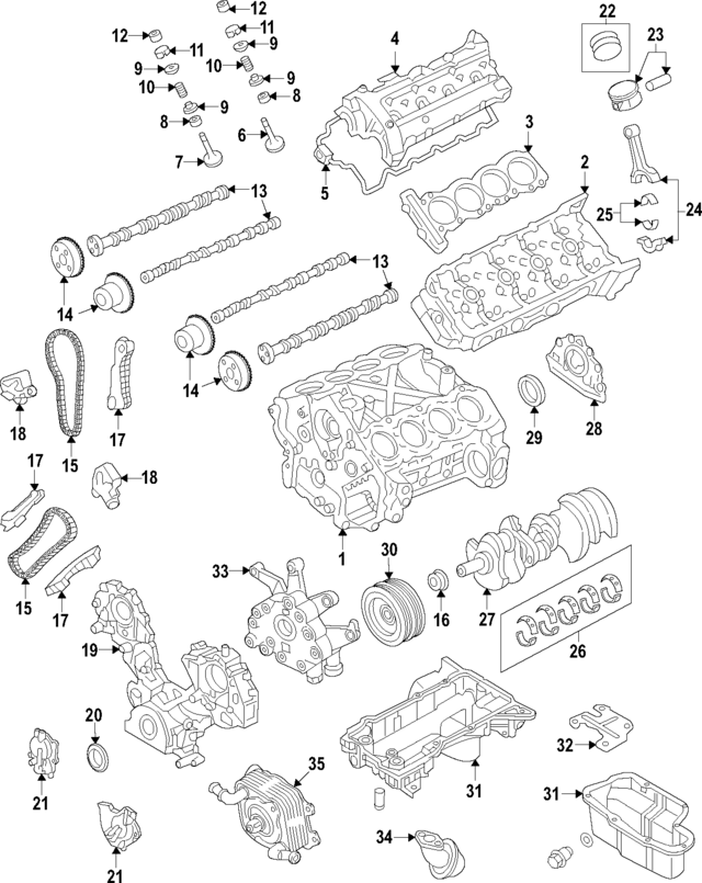 2017-2024 Nissan Armada Timing Chain 13028-1CA6A | TOM HESSER NISSAN