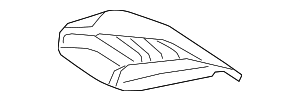 177-910-90-01-27-9E43 - Cover, Driver Seat Cushion Mercedes-Benz USA Parts