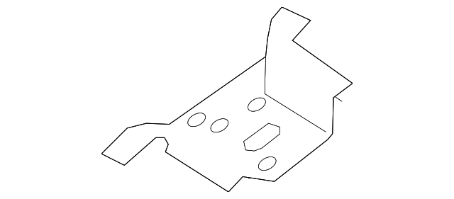 Genuine BMW 41-00-7-439-341 | Windshield Header Reinforced Plate | FREE ...
