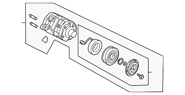 BR3Z-19703-C - Compressor Assembly - 2010-2014 Ford Mustang | Lasco ...