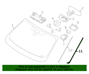2015-2023 Land Rover Discovery Sport Finish Molding LR061135 ...
