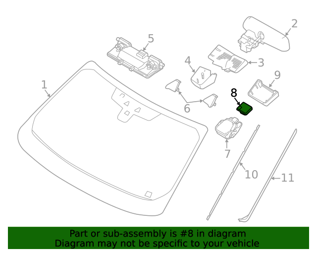 Genuine Humidity Sensor for 2012-2020 Land Rover | Land Rover Part ...