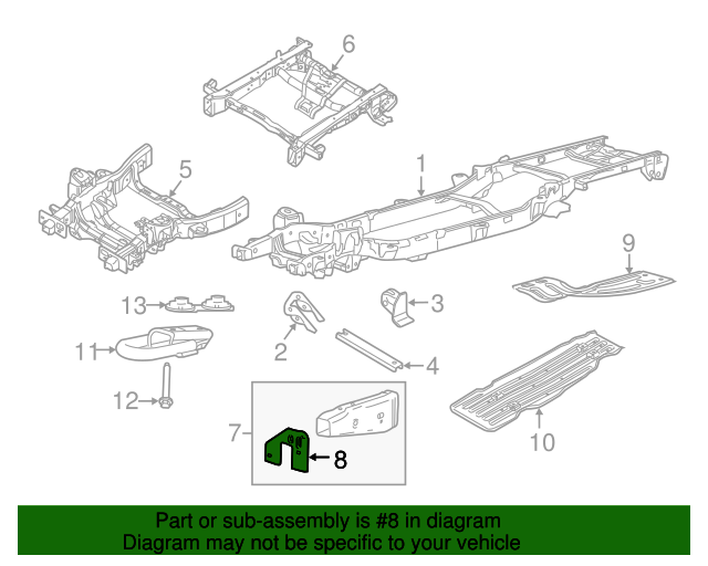 2015-2020 Ford F-150 Front Bracket FL3Z-17N775-C | OEM Parts Online