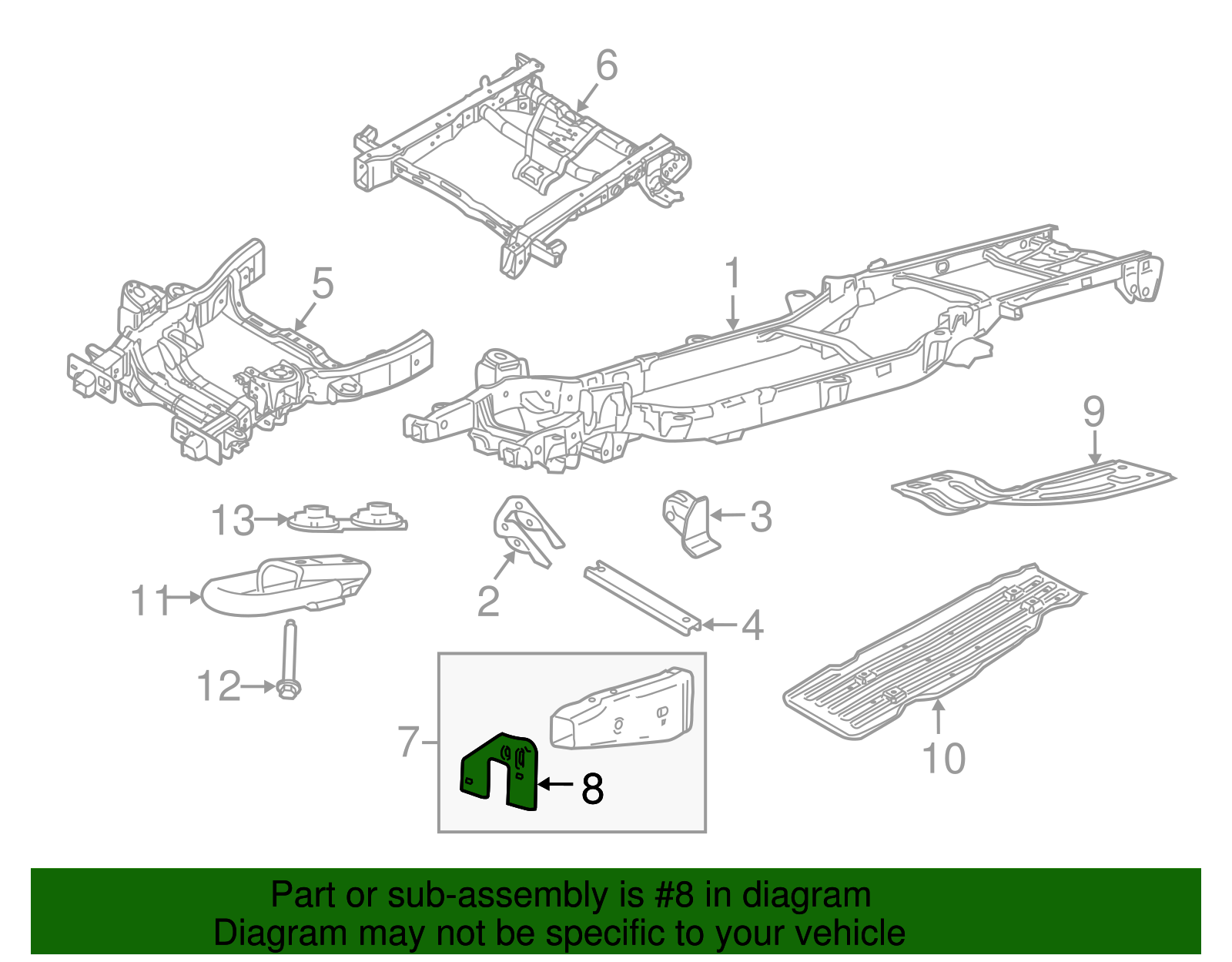 FL3Z-17N775-C - Front Bracket 2015-2020 Ford F-150 | Big 3 Auto Parts