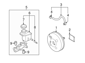 58775-1G000 - Brake Proportioning Valve 2006-2011 Kia | Kia.Parts Store