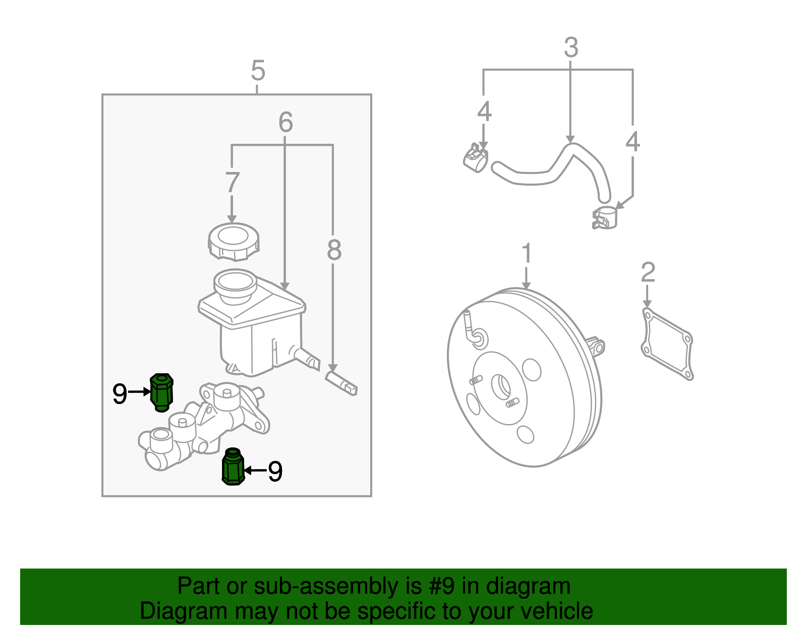 2006-2011 Kia Brake Proportioning Valve 58775-1G000 | Retail ...