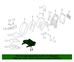 000-910-98-05 - Seat Adjuster 2019-2021 Mercedes-Benz | Mercedes-Benz ...