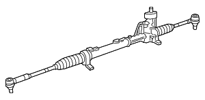2011-2014 Volkswagen Steering Gear 5C1-422-055-T | vwpartscenter