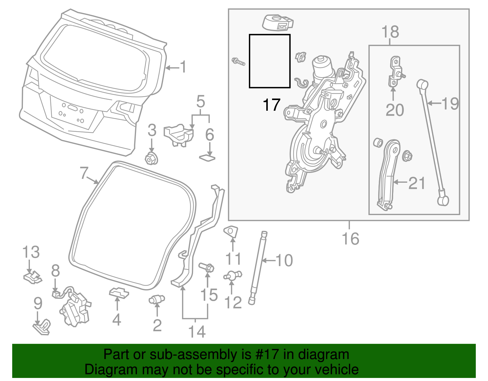 Genuine OEM Acura - Sensor Part# 74967-SLJ-J51 | Acura Parts For Less