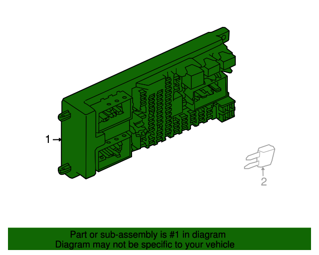 2010-2012 Land Rover Range Rover Fuse Box LR023679 | JaguarParts.com