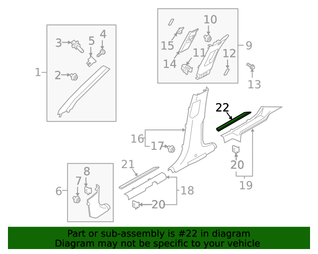 85877-S8500-WDN - Door Sill Plate 2020-2024 Hyundai Palisade ...