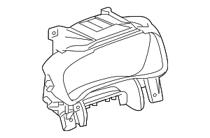 2014-2019 Cadillac CTS Piano Black Instrument Panel Cluster Trim Plate ...