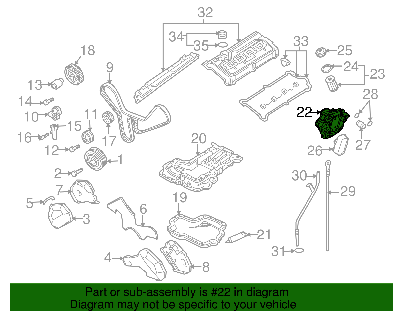 077-115-401-AC - Oil Filter Housing 2004-2006 Audi A8 Quattro | Audi ...