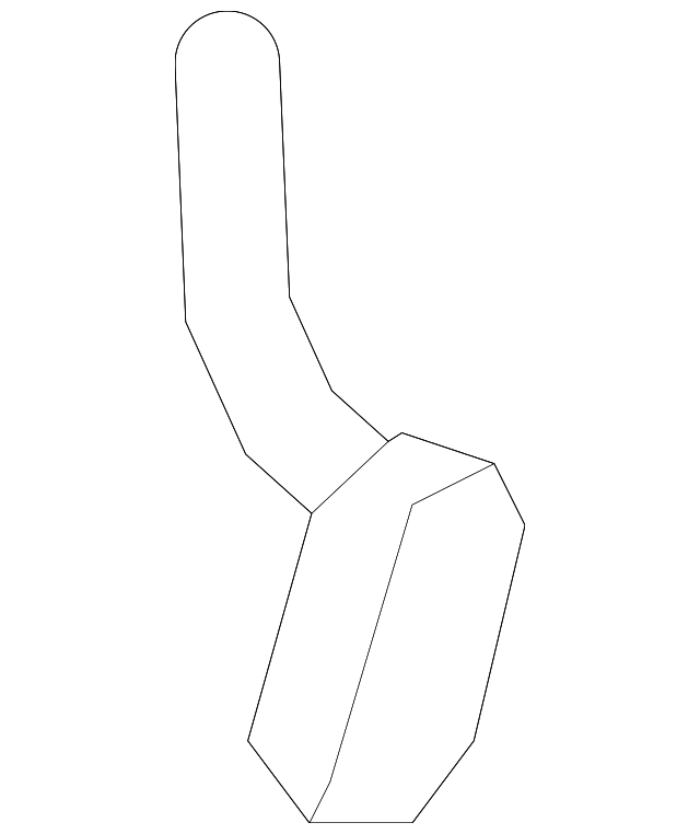 204-490-11-37 - Muffler & Pipe Bracket 2008-2017 Mercedes-Benz ...