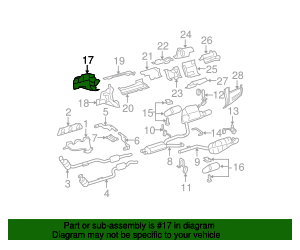 204-682-02-72 - Heat Shield 2008-2015 Mercedes-Benz | Mercedes-Benz USA ...