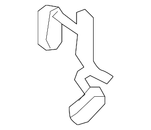 204-490-09-37 - Muffler & Pipe Bracket 2008-2015 Mercedes-Benz ...