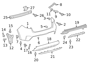 Toyota Side Retainer Part# 5256302170 | Toyota Of Colorado Springs Parts