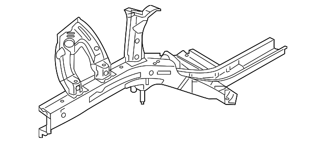 2017-2021 Kia Niro Side Member 64602 G5000 | QuirkParts