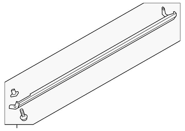 87752-3F000 - Rocker Molding 2004-2009 Kia Amanti | Kia.Parts Store